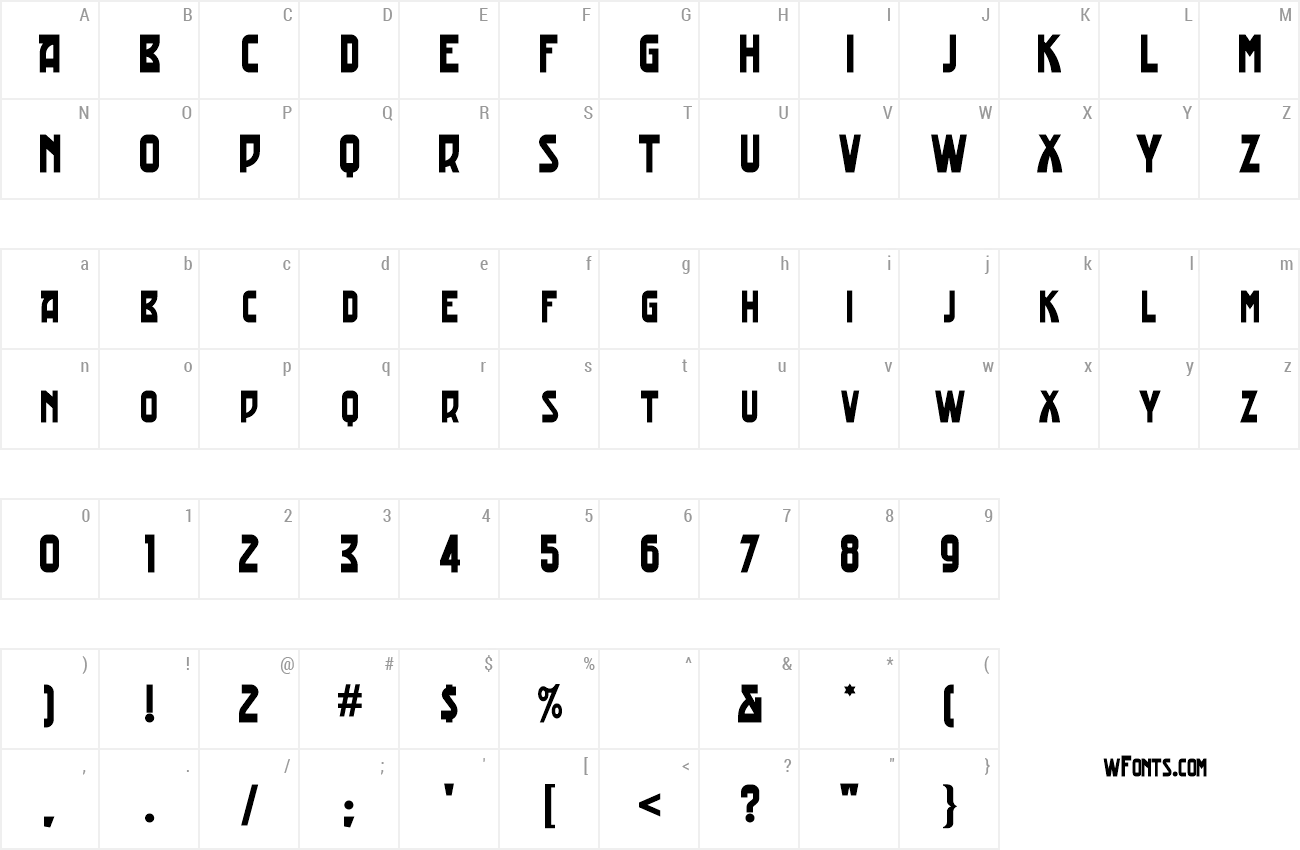 Trading Post NF Font | wfonts.com - download free