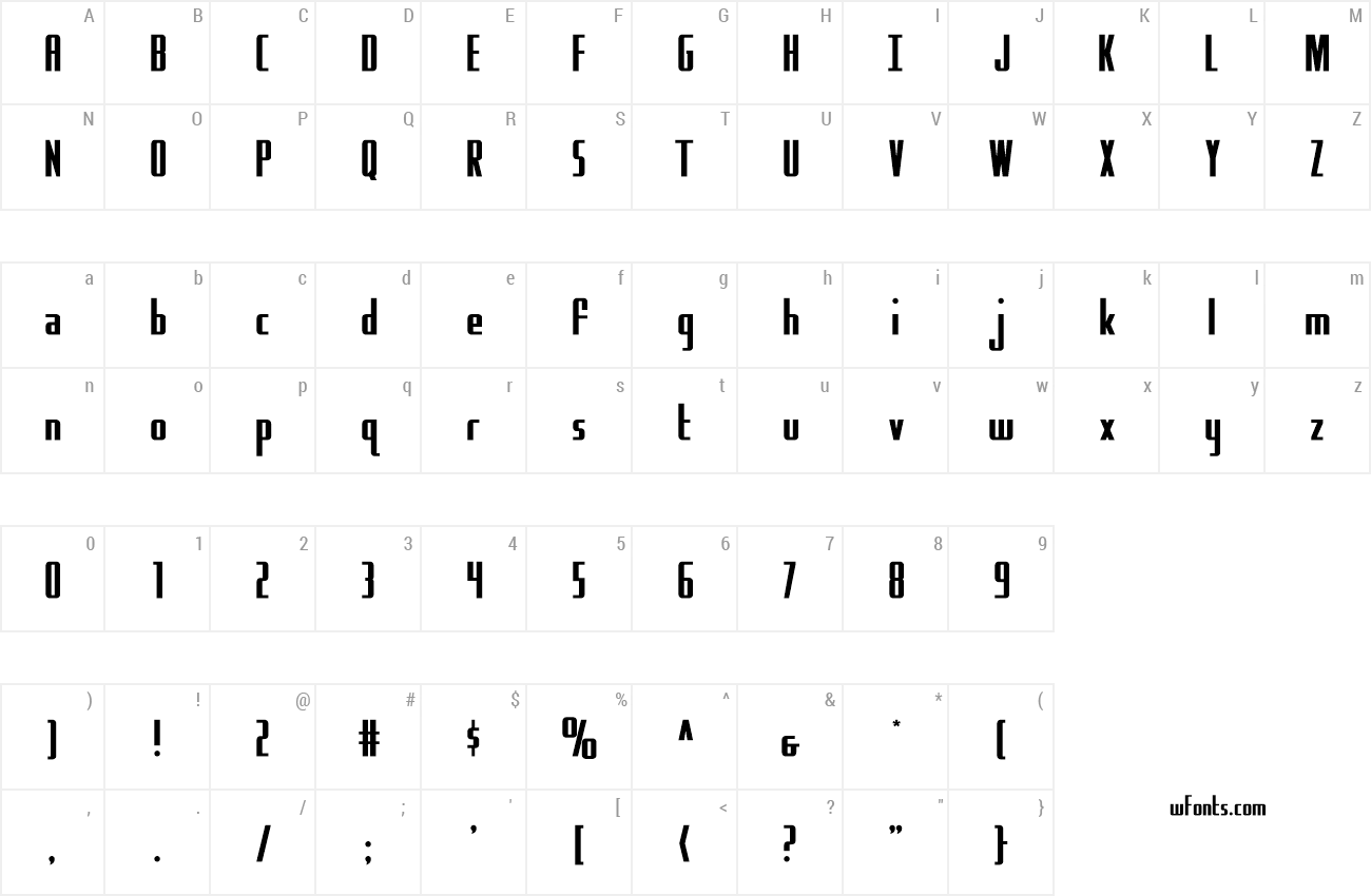 Hydro Squad Straight Font | wfonts.com - download free