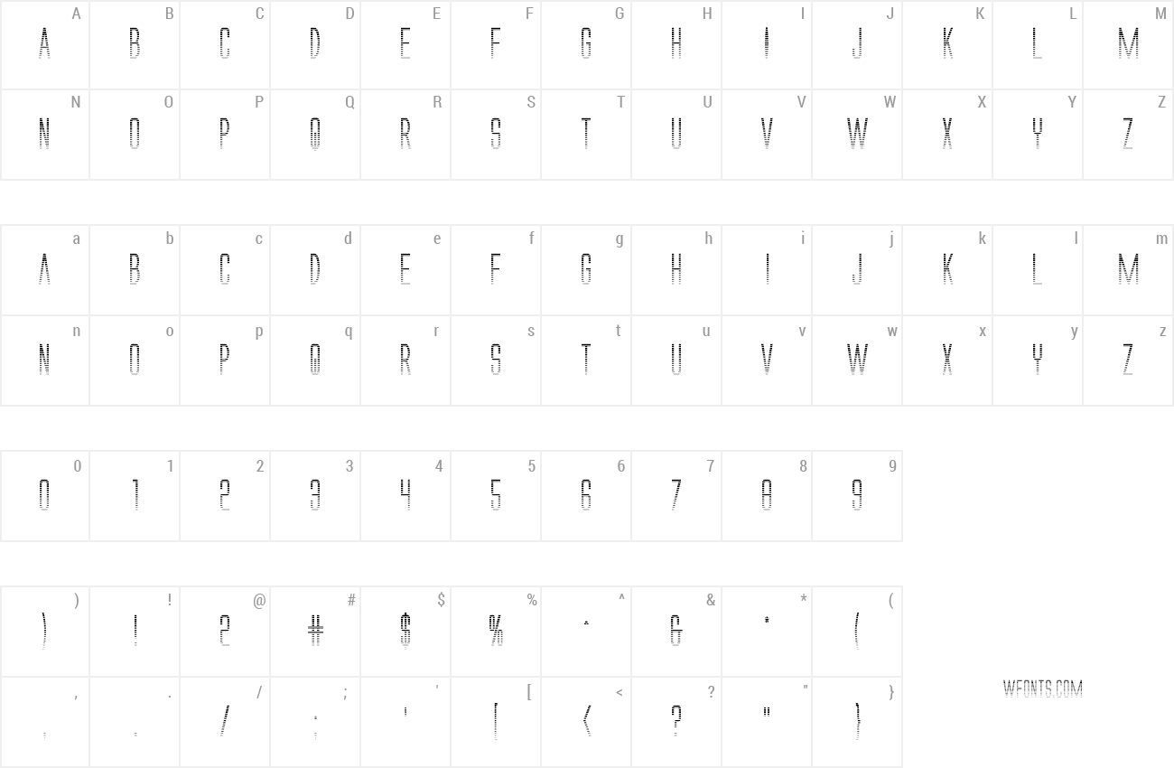 Alien League II Gradient Bold Font | wfonts.com - download free