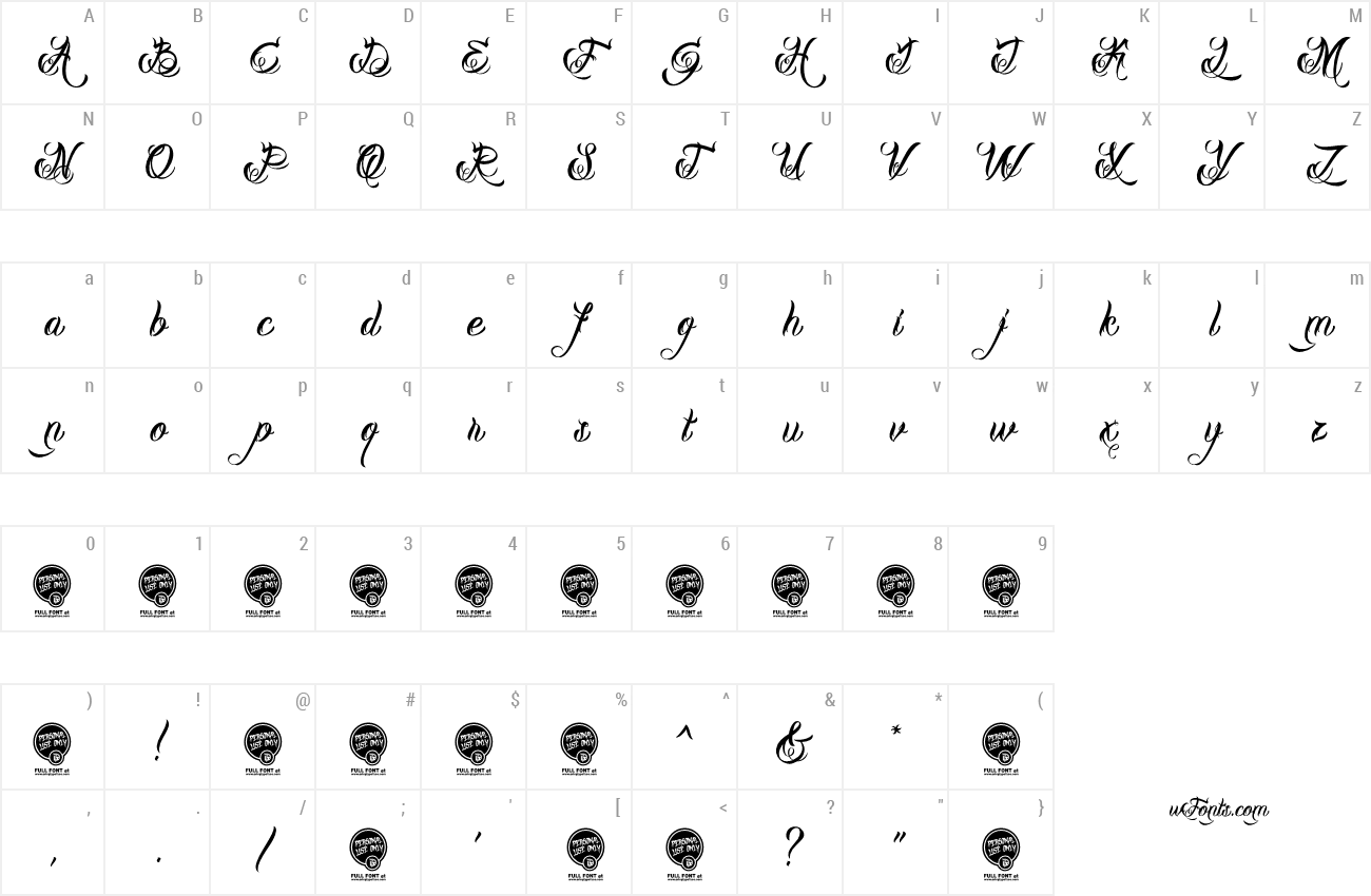 DHF Milestone Script Font | wfonts.com - download free