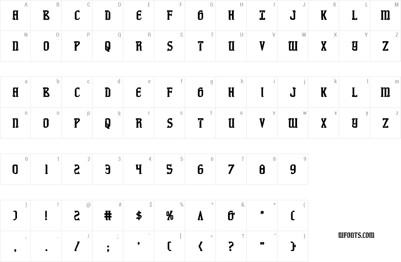 Fiddler's Cove Bold Font | wfonts.com - download free