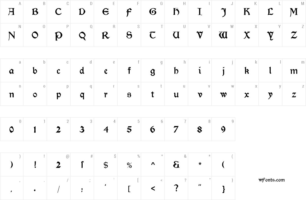 Morris Roman Font | wfonts.com - download free