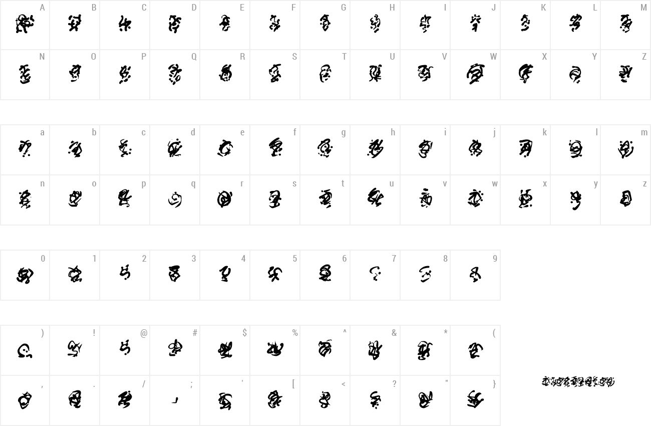 Runes of the Dragon Font | wfonts.com - download free