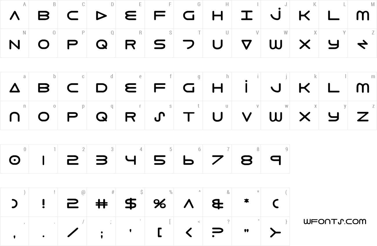 8th Element Bold Font | wfonts.com - download free