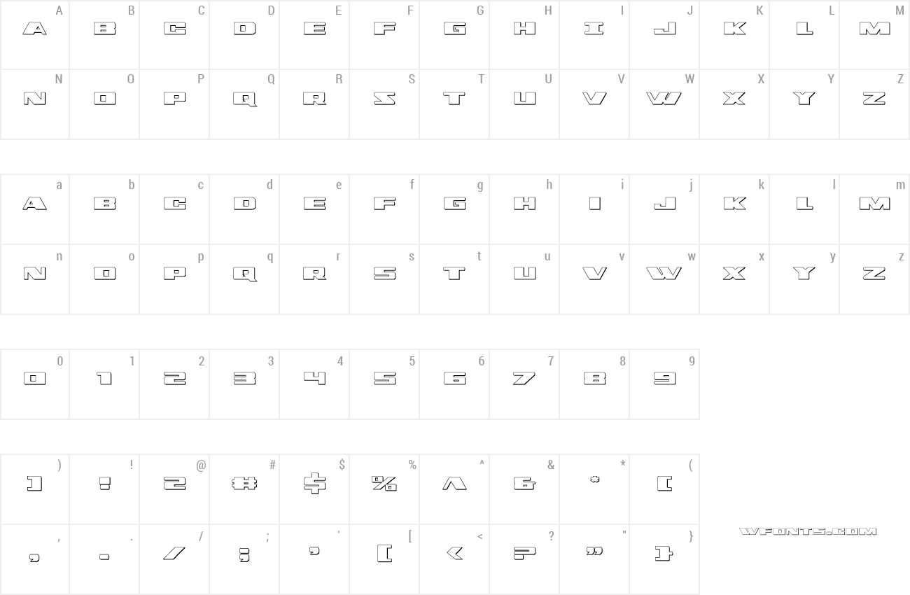 Dassault 3D Font | wfonts.com - download free