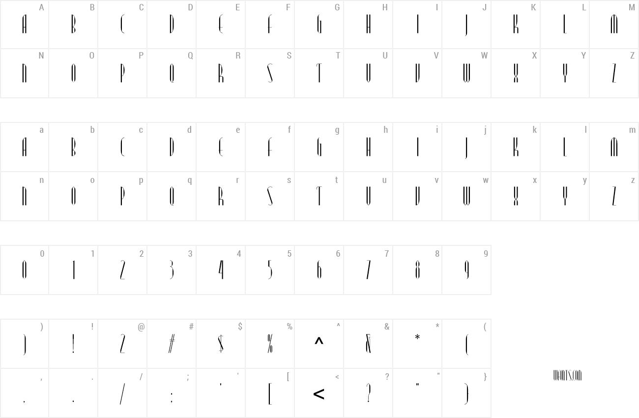 Modern Typography NF Font | wfonts.com - download free