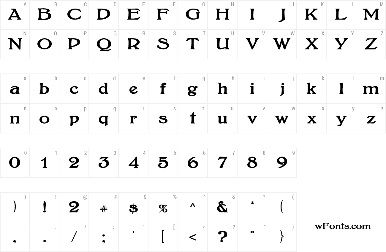 BoltonBold Font | wfonts.com - download free