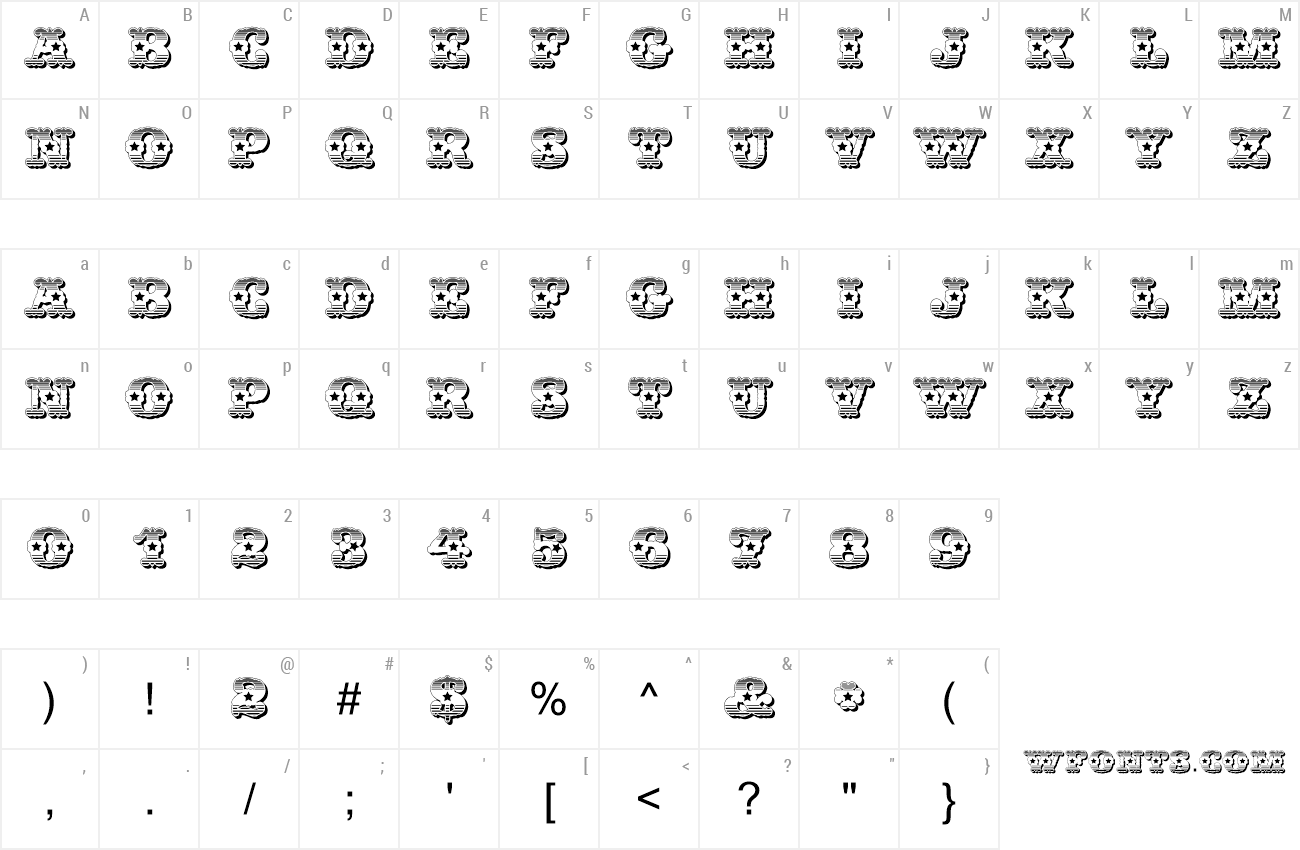 Wild West USA Font | wfonts.com - download free