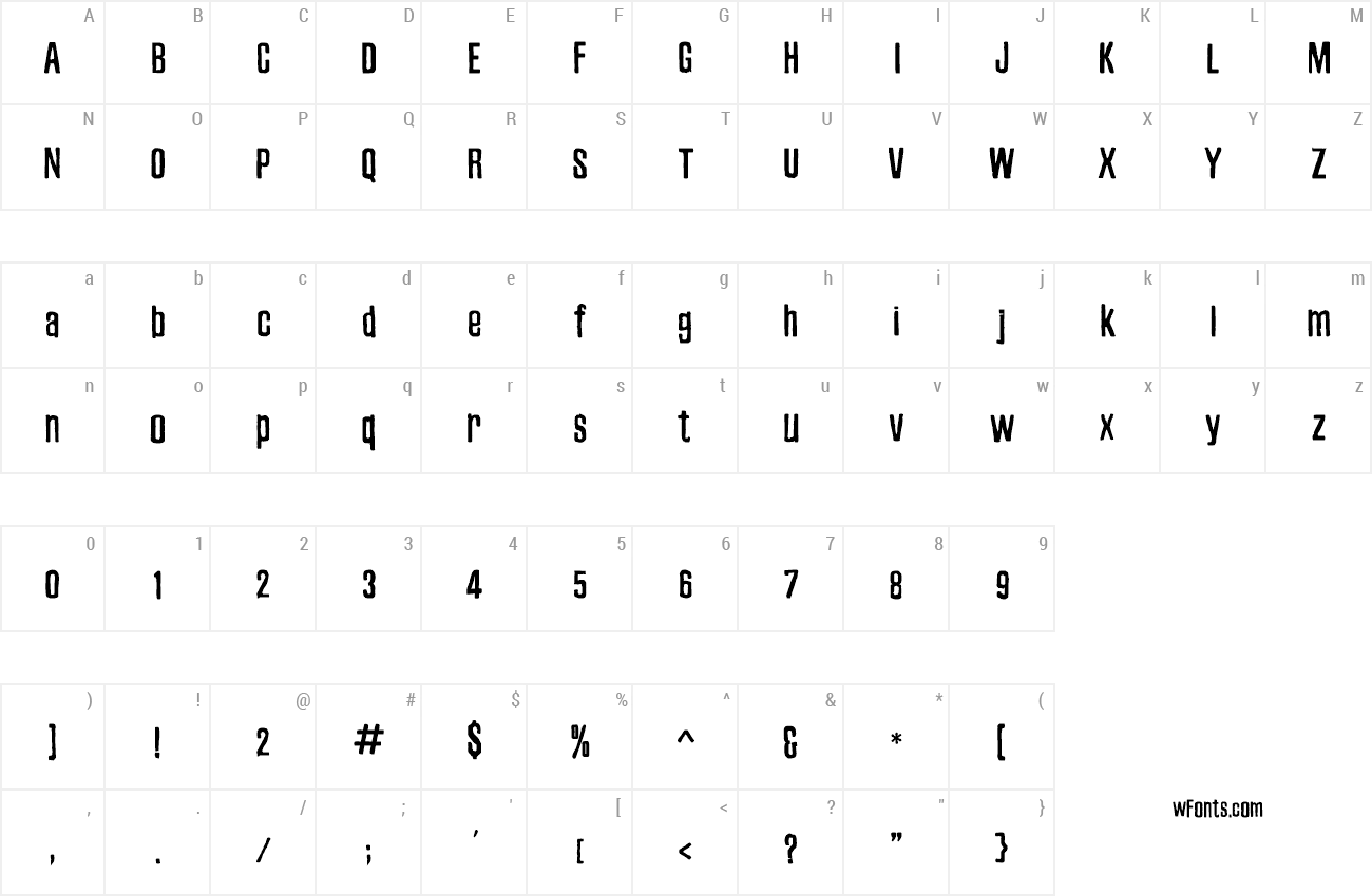 Zubajda Rg Font | wfonts.com - download free