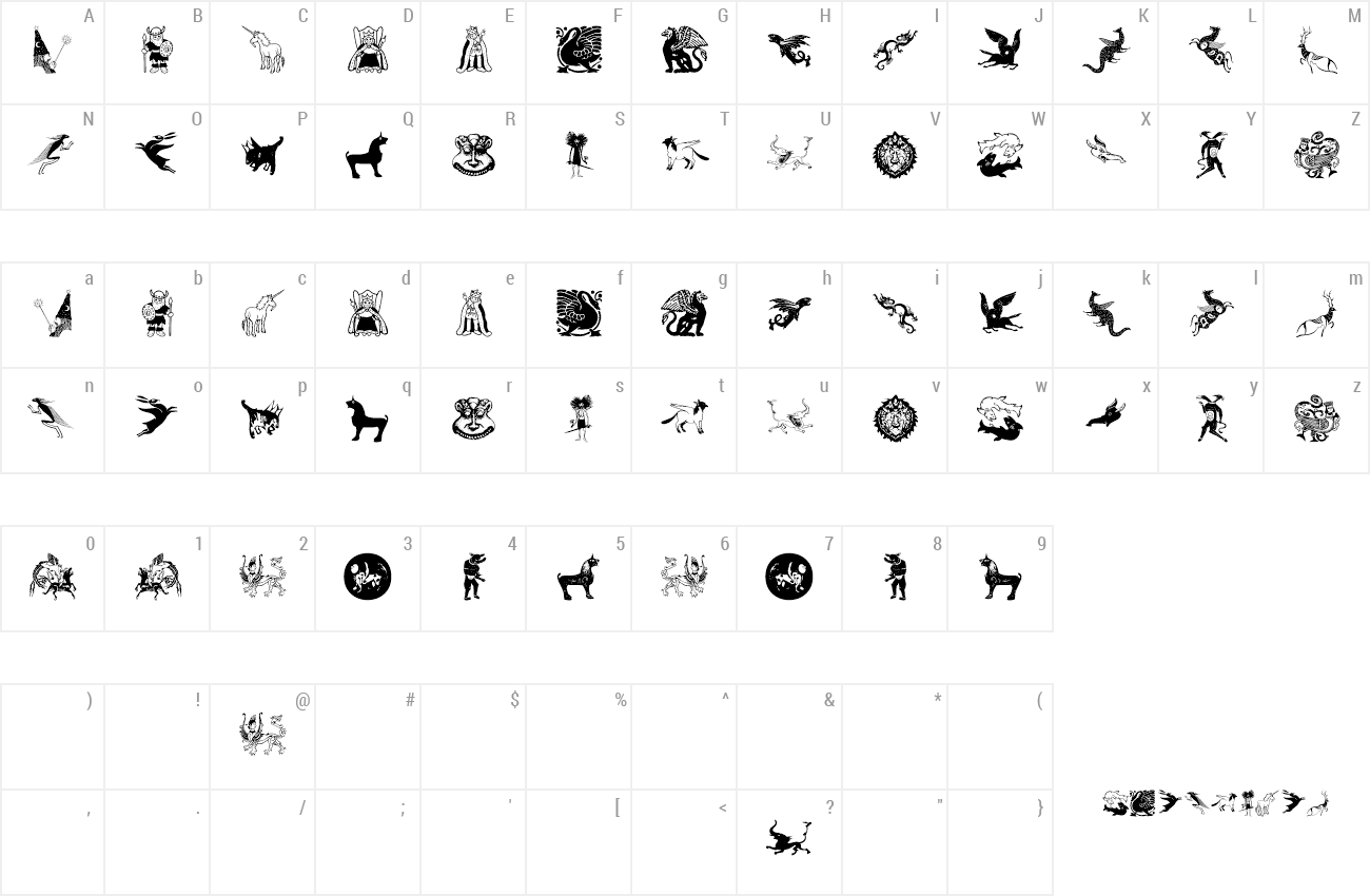 Mythological Font | wfonts.com - download free