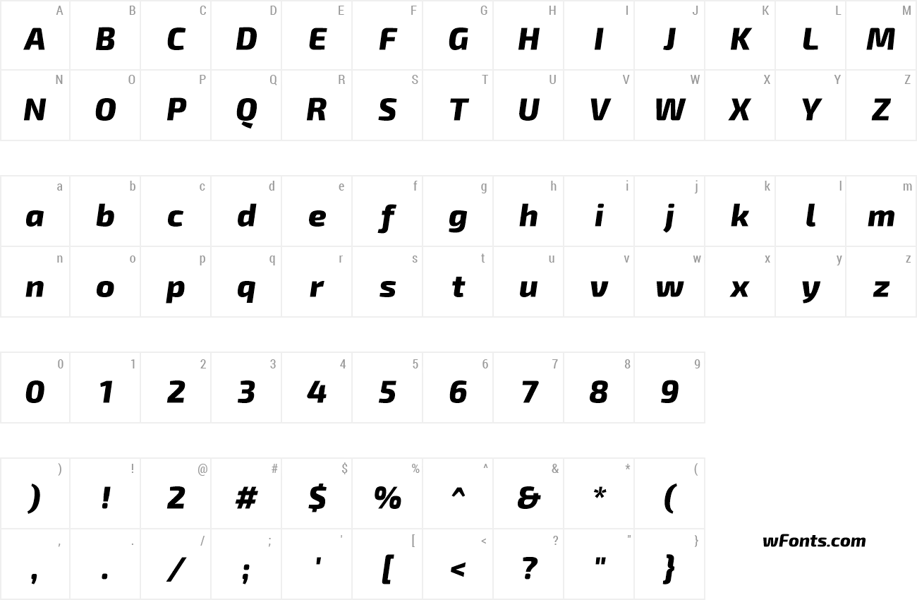 Exo 2 Extra Bold Font | wfonts.com - download free