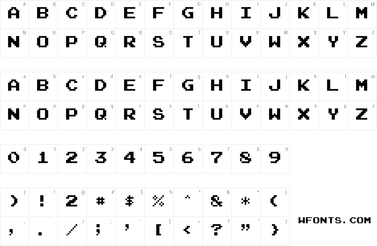 Arcade Normal Font | wfonts.com - download free
