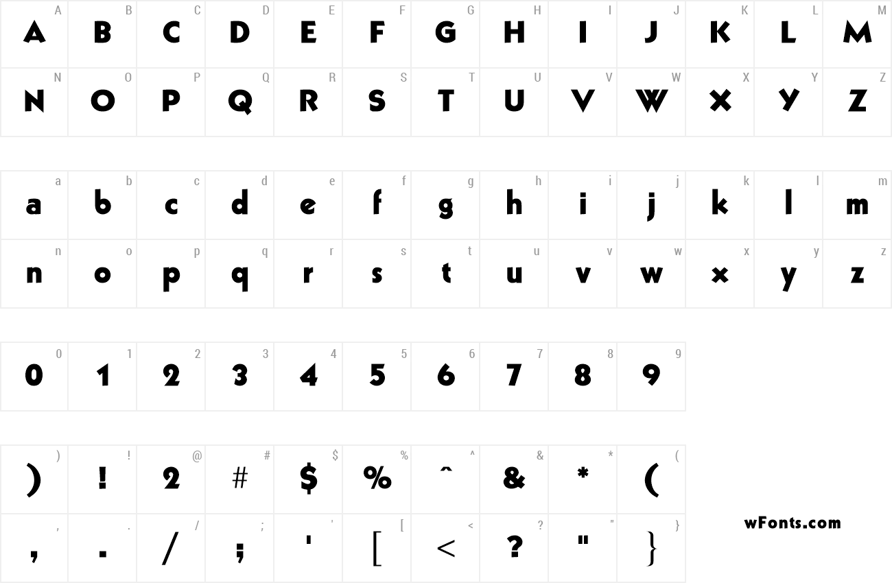 Download Free Font Bear