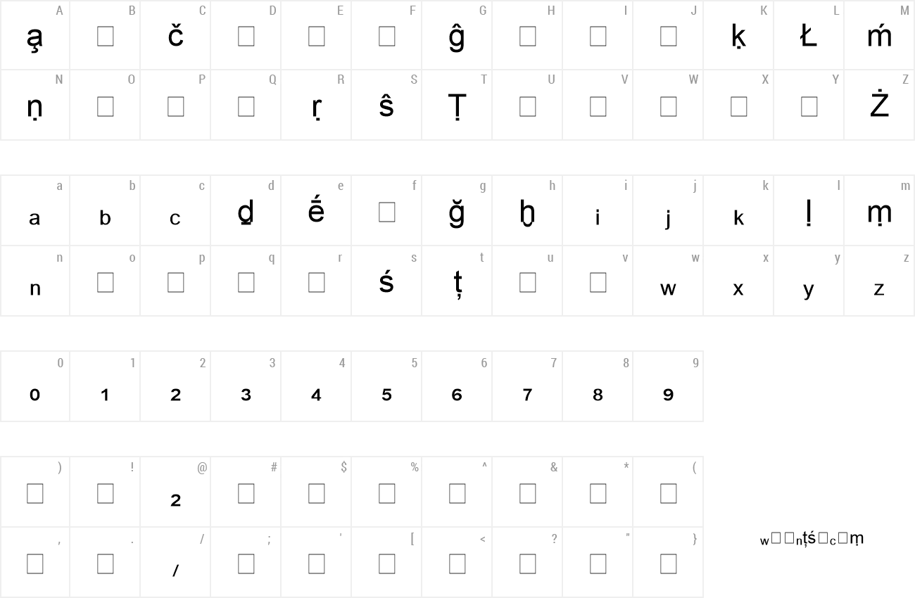 Bookshelf Symbol 2 Font | wfonts.com - download free