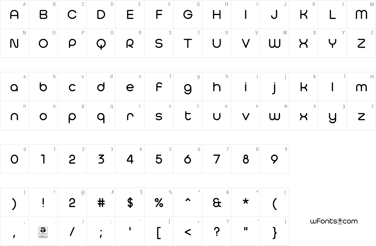 Typo Hoop Font | wfonts.com - download free