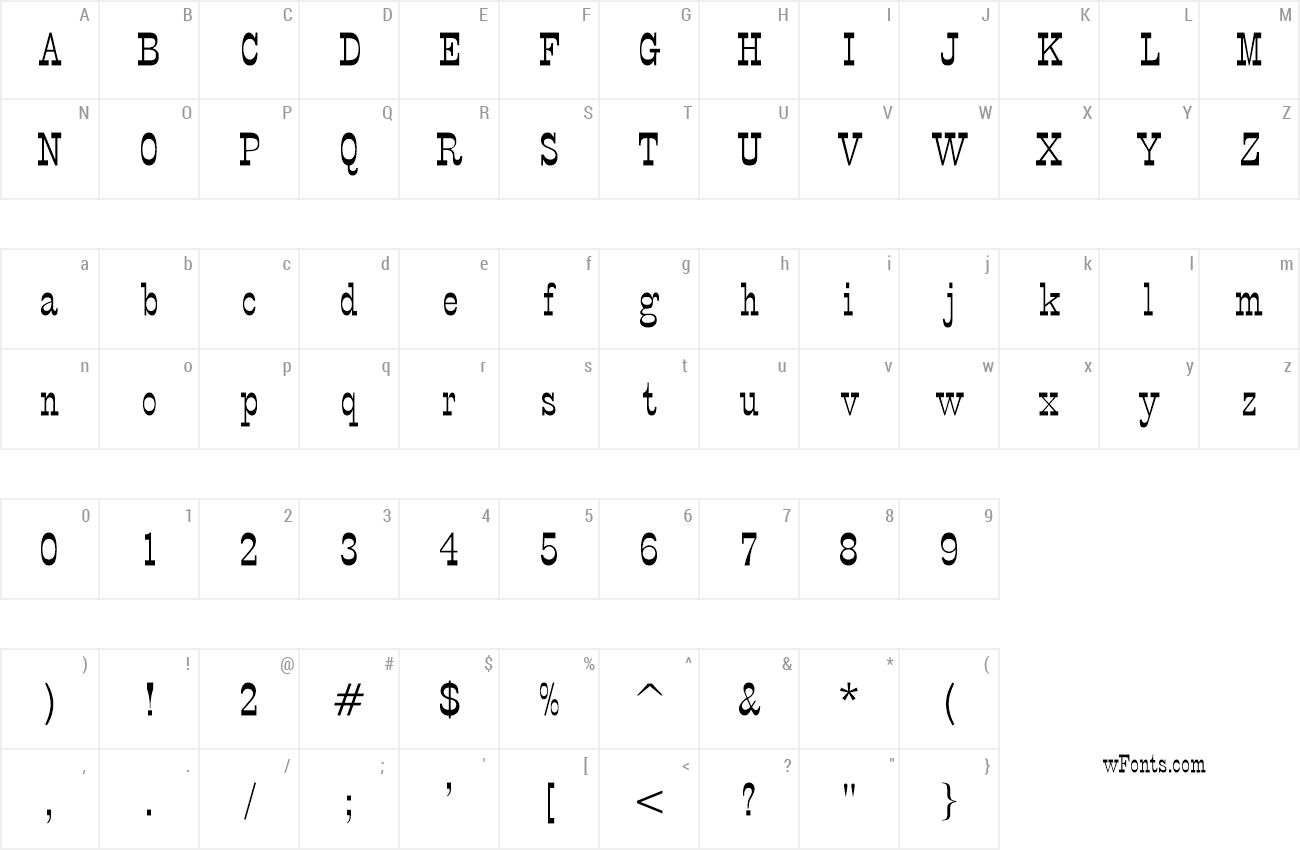 CircusLight Font | wfonts.com - download free