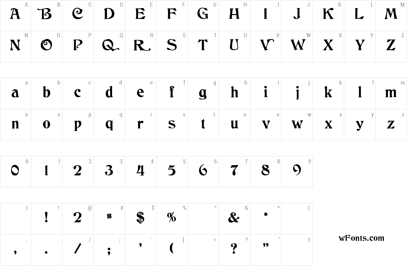 Columbo Font | wfonts.com - download free