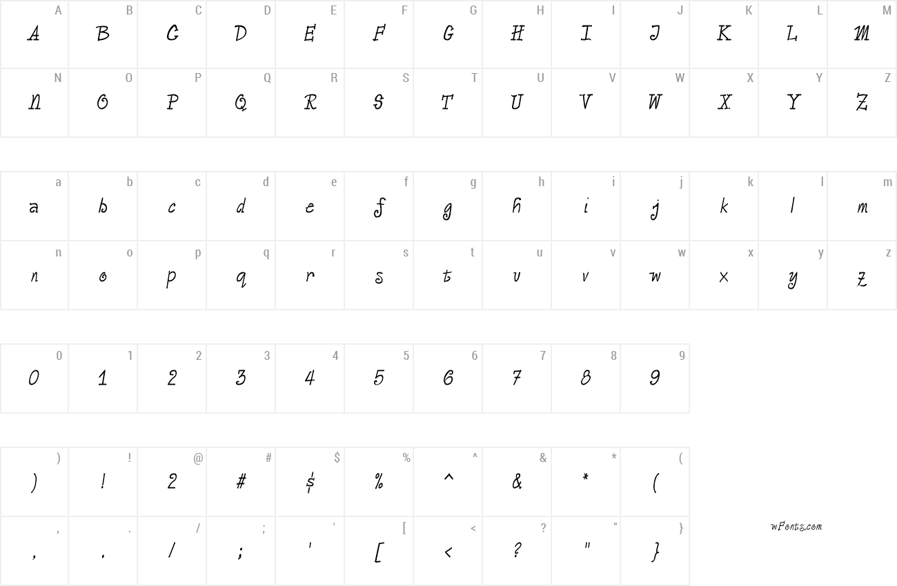 Cory Font | wfonts.com - download free