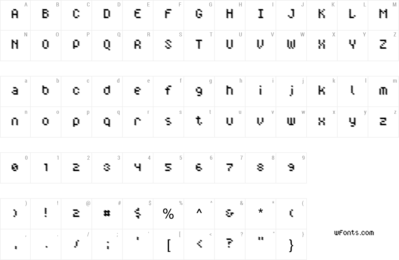 Doppler A Font | wfonts.com - download free