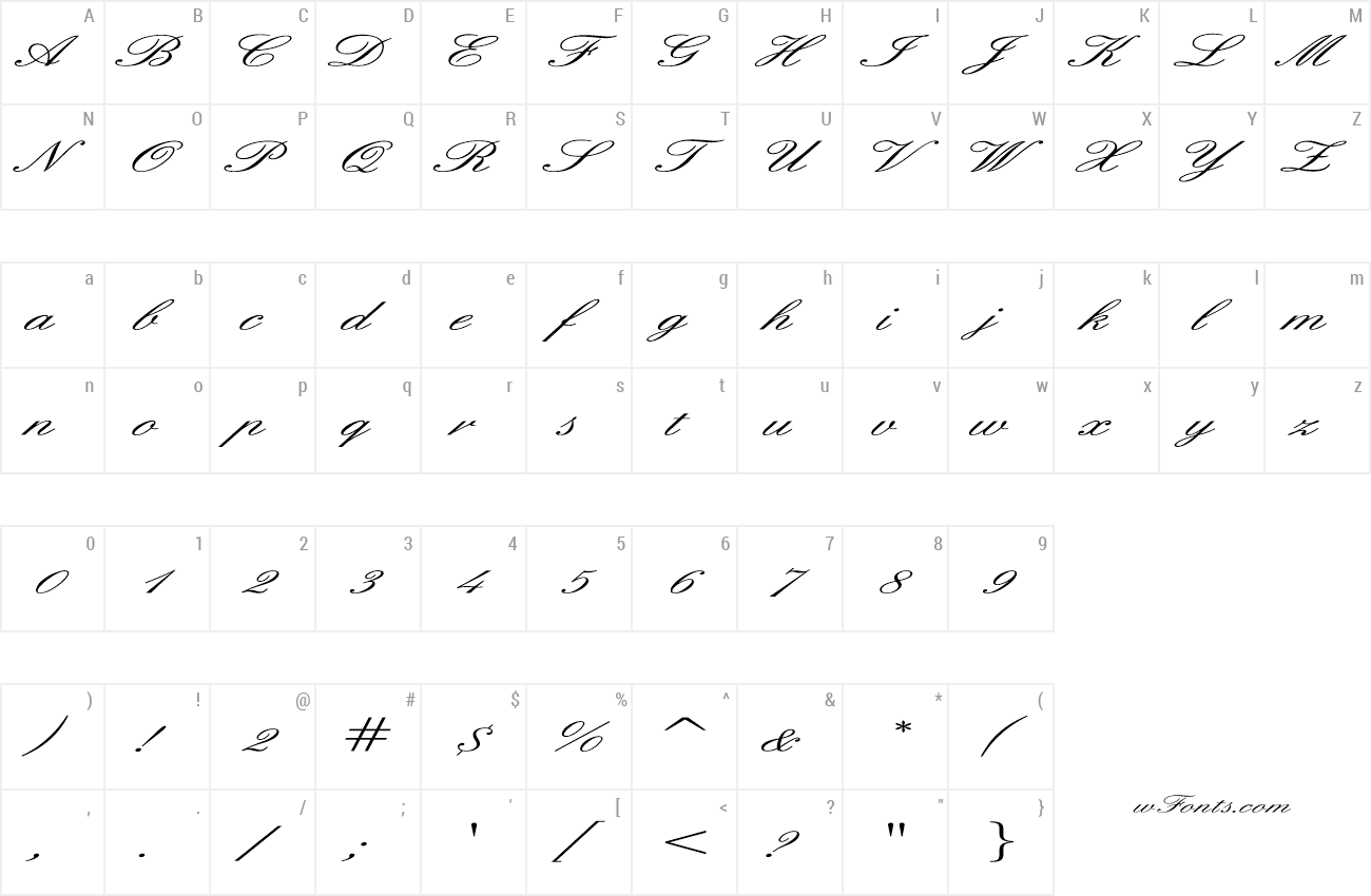 English Ex Font | wfonts.com - download free