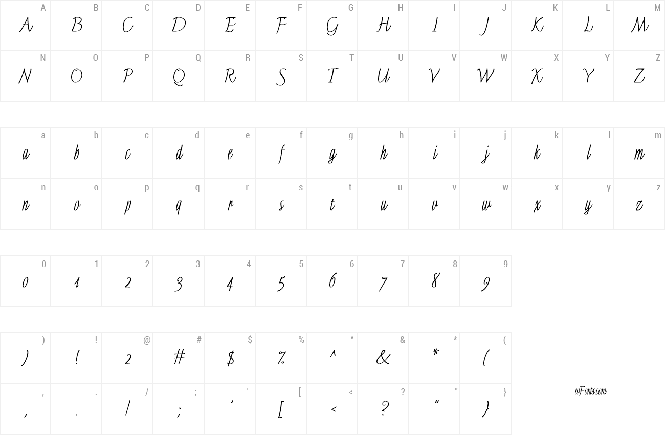 FineLine Font | wfonts.com - download free