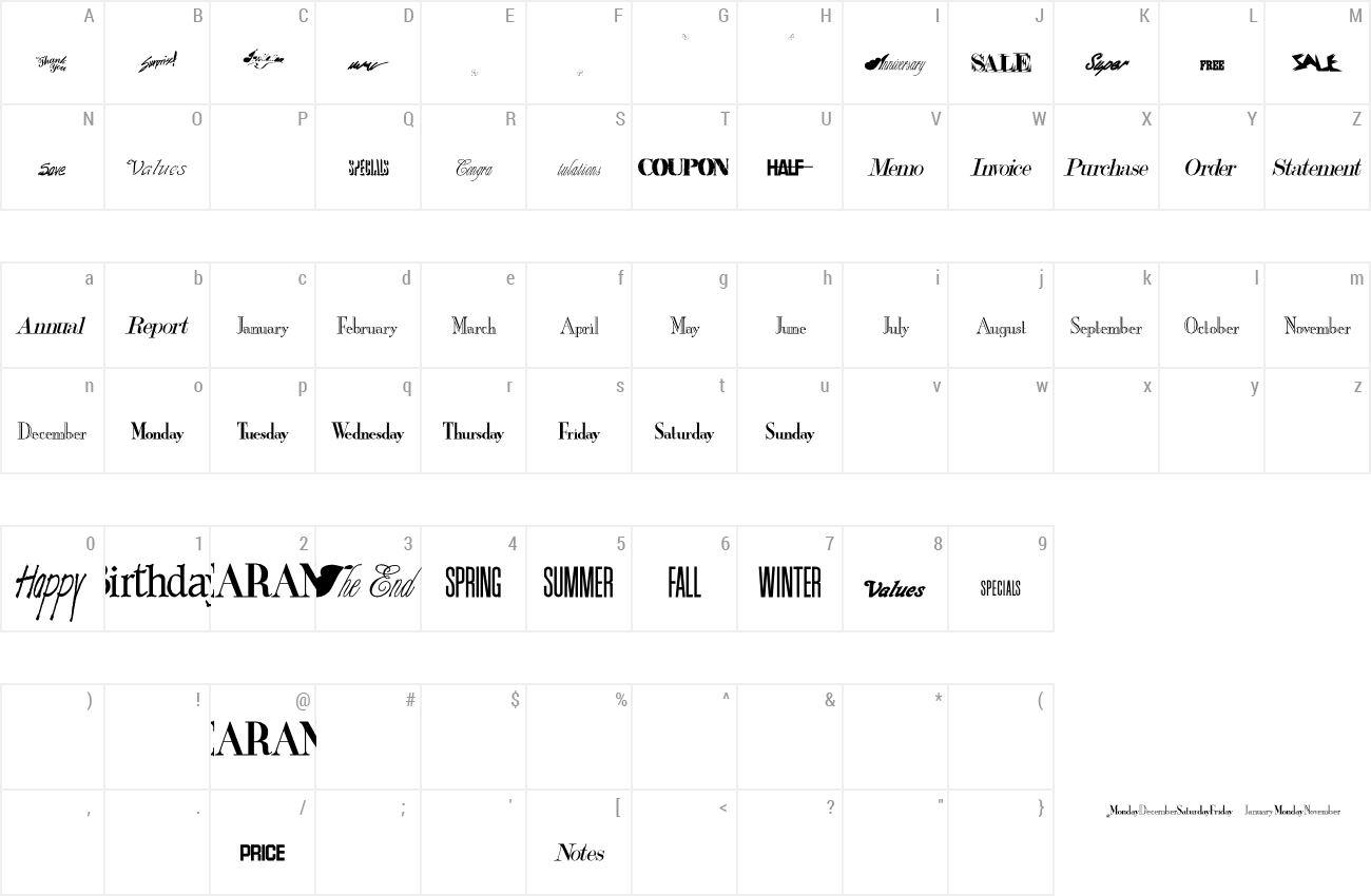 Headlines Font | wfonts.com - download free