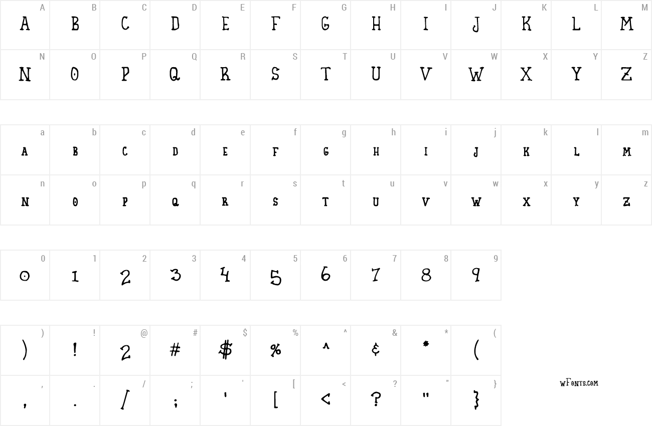 Homespun Small Caps Font | wfonts.com - download free