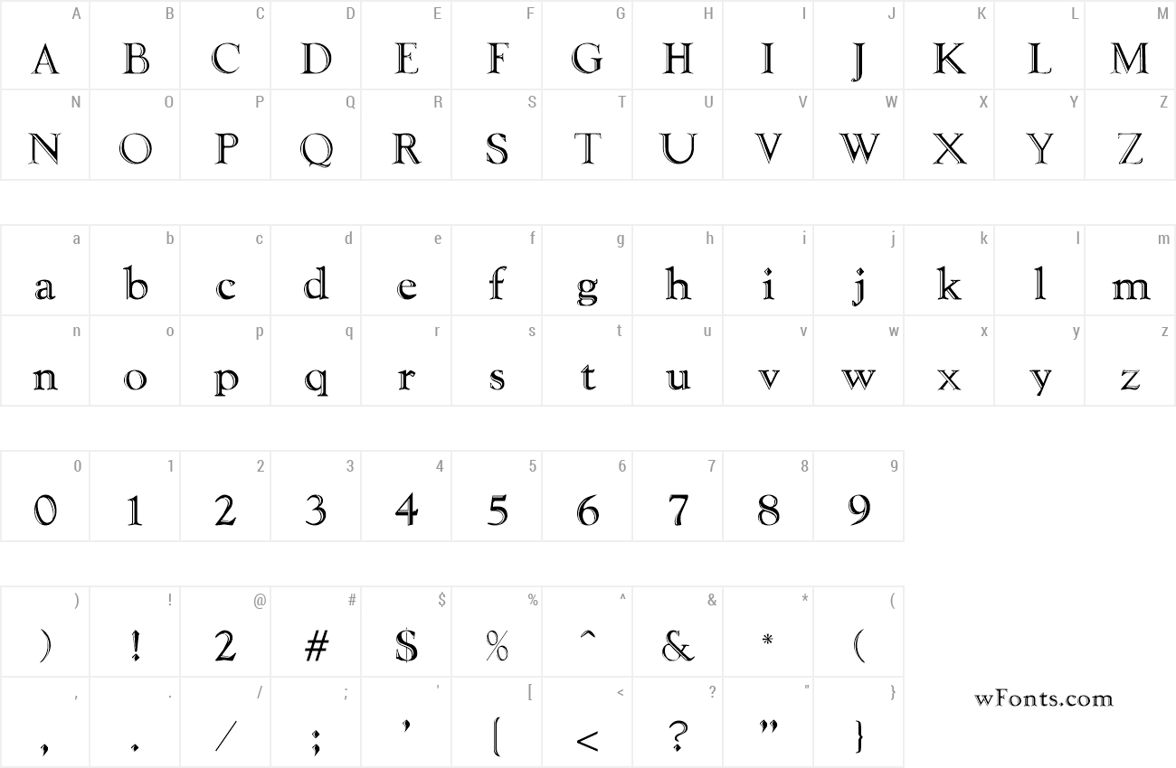 Libre Font | wfonts.com - download free