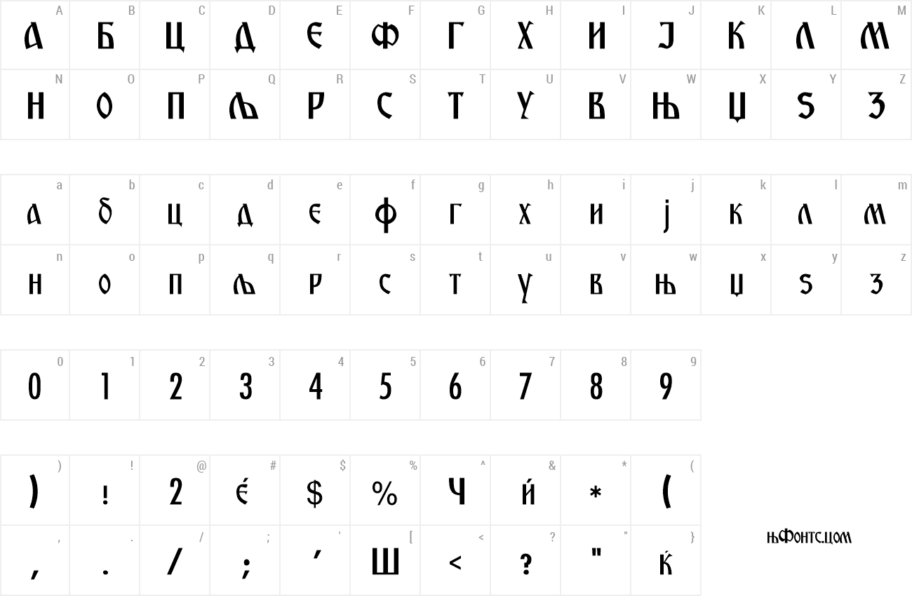 Macedonian Ancient Font | wfonts.com - download free