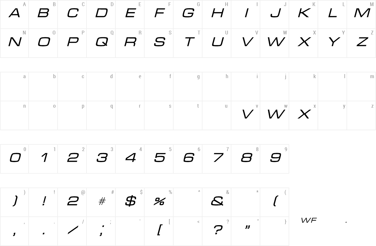 Microgramma Normal Font | wfonts.com - download free