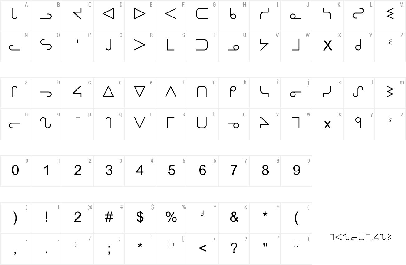 Ojibway Font | wfonts.com - download free