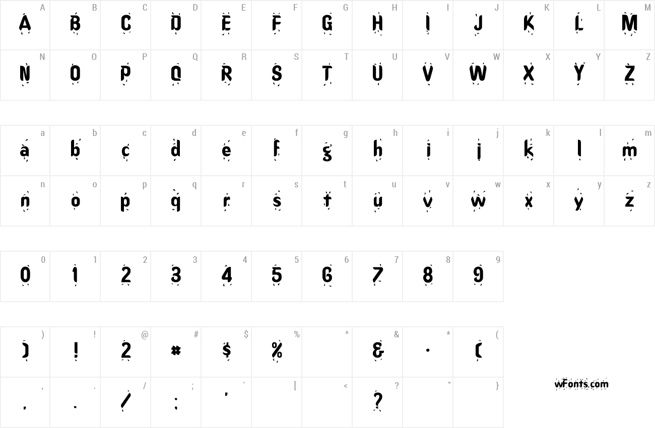 Oregon Font | wfonts.com - download free