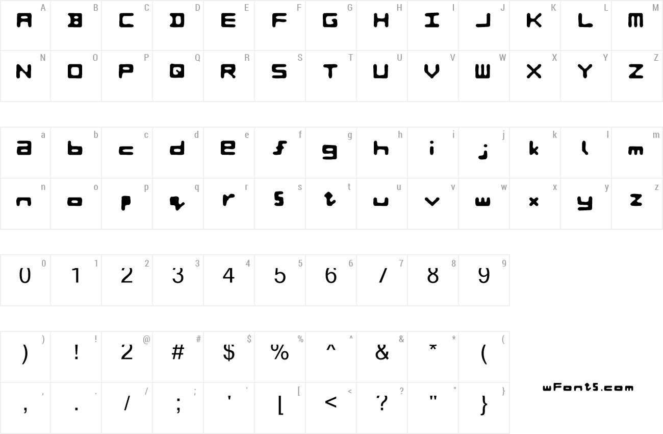 Period Mu Font | wfonts.com - download free