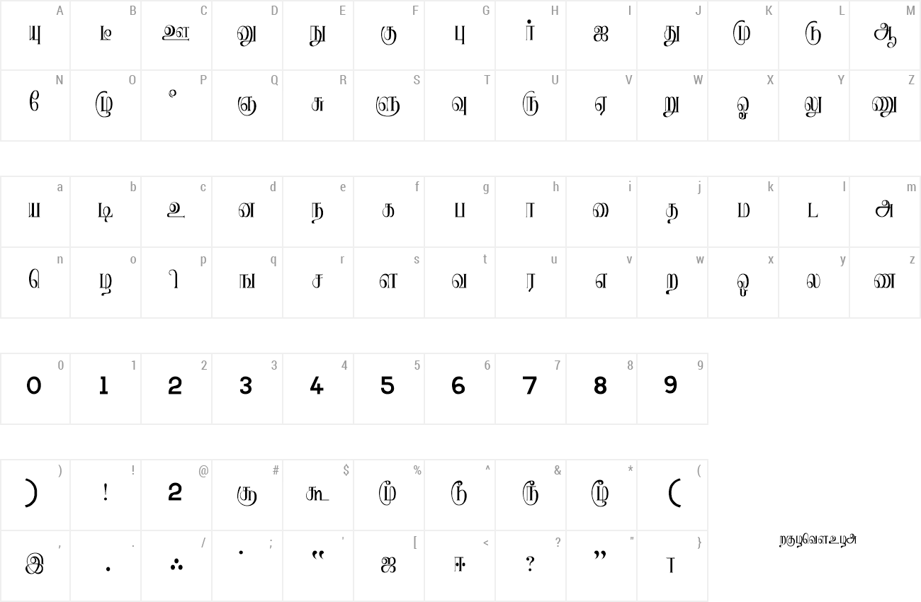 Ranjani Font | wfonts.com - download free