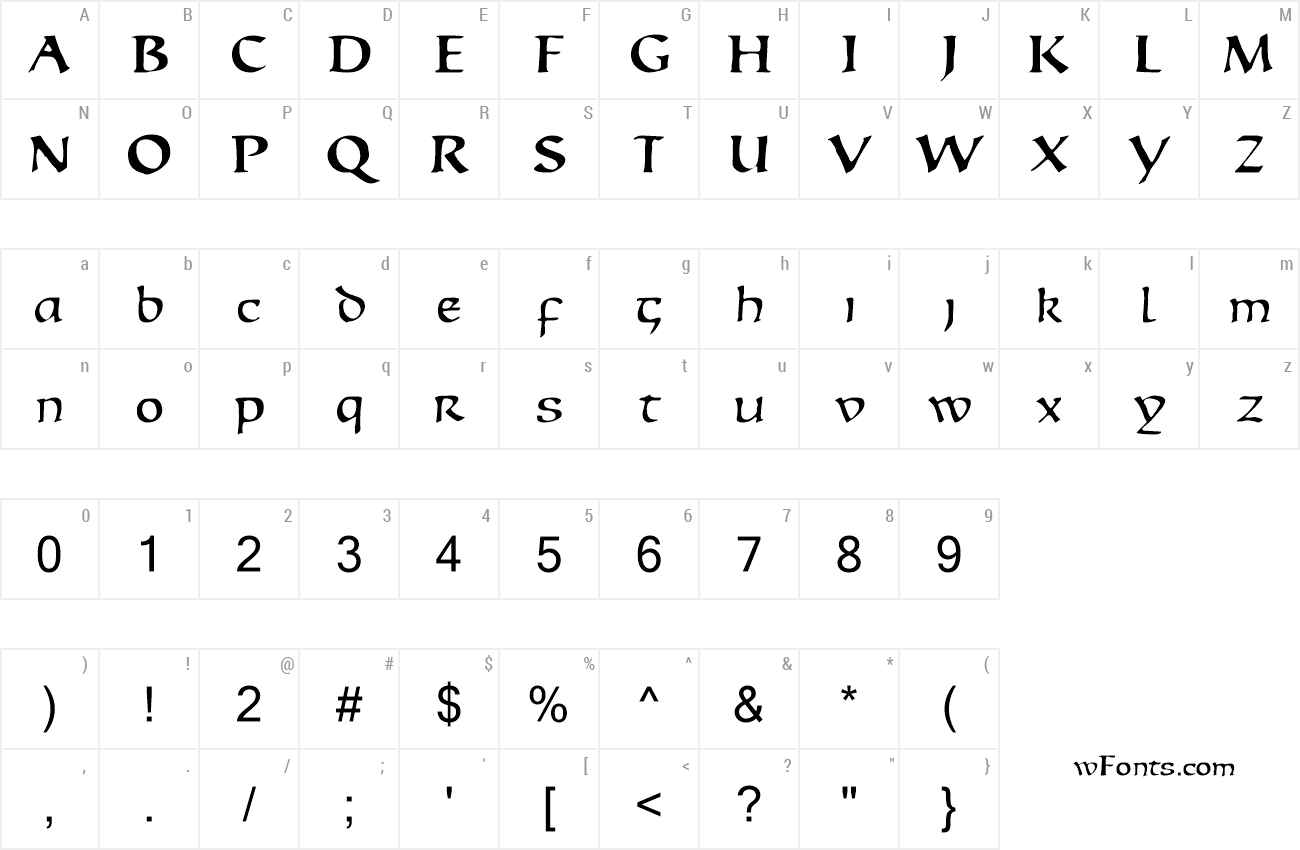 Download Free Font Ravenna