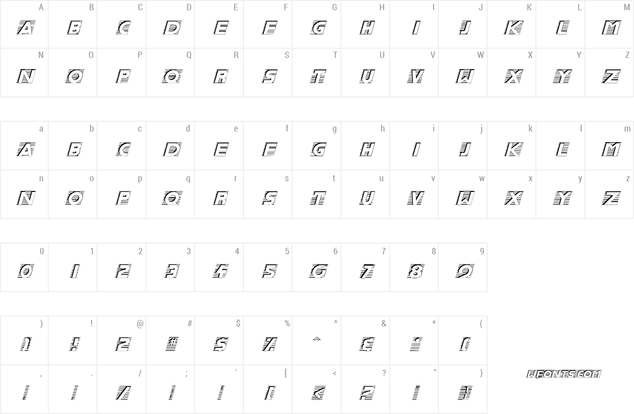 ScanLine Font | wfonts.com - download free