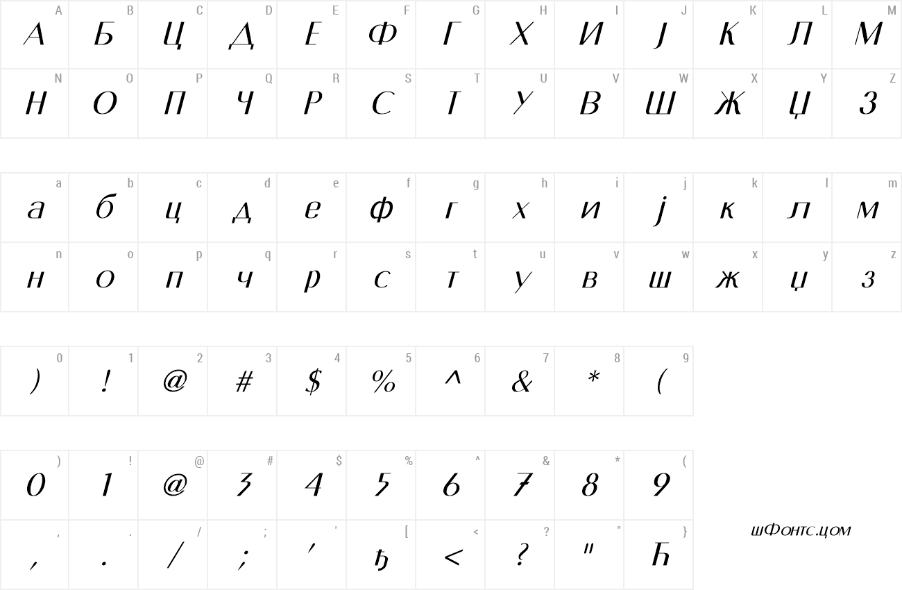 Serbian-Elegant Font | wfonts.com - download free