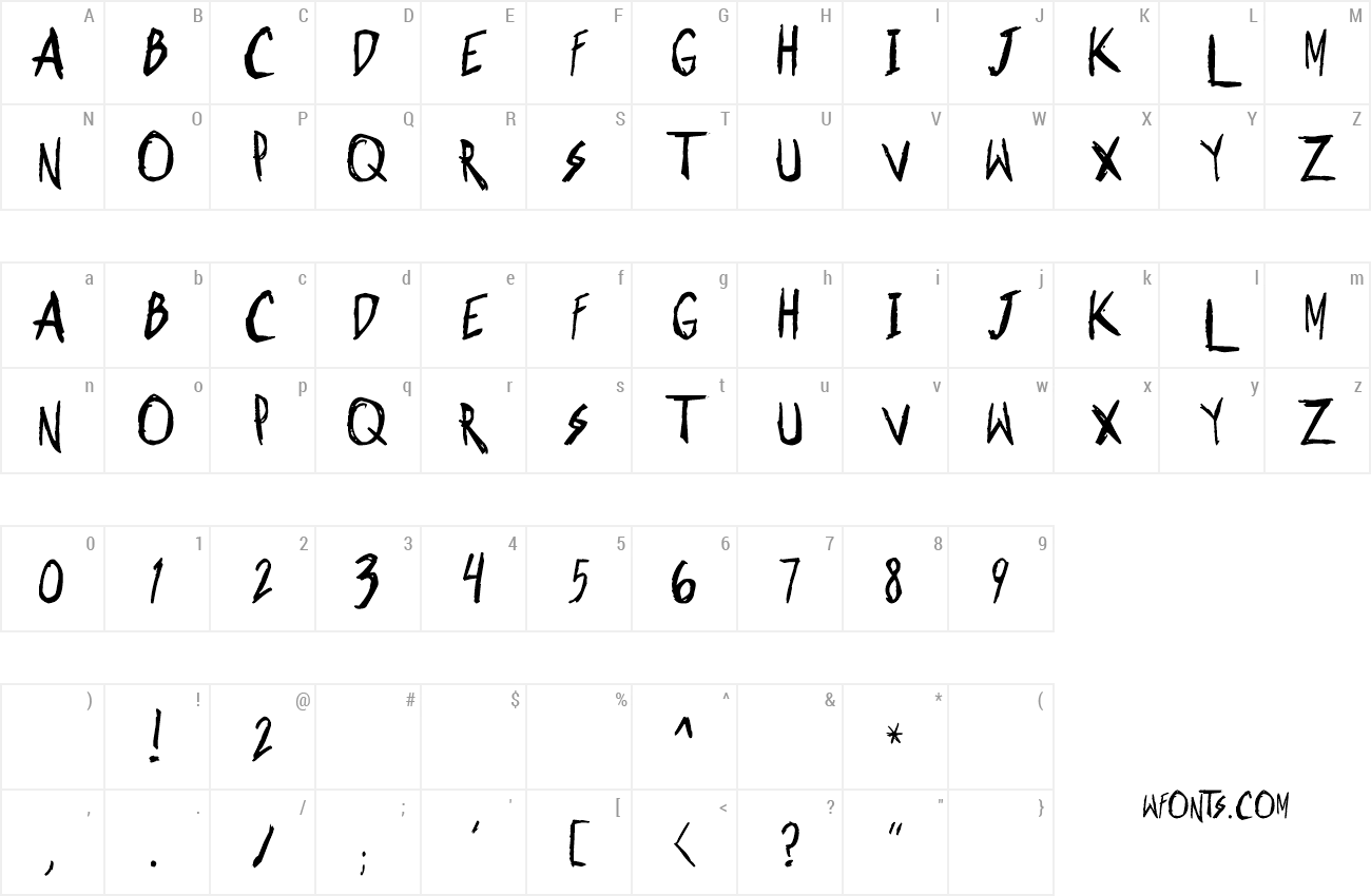 Shonen Punk! Custom Bold Font | wfonts.com - download free