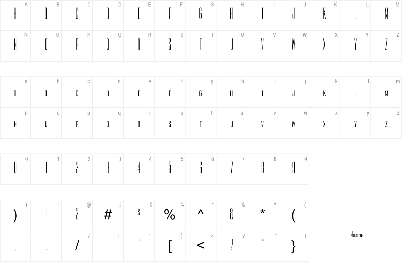 Squish Deco Font | wfonts.com - download free