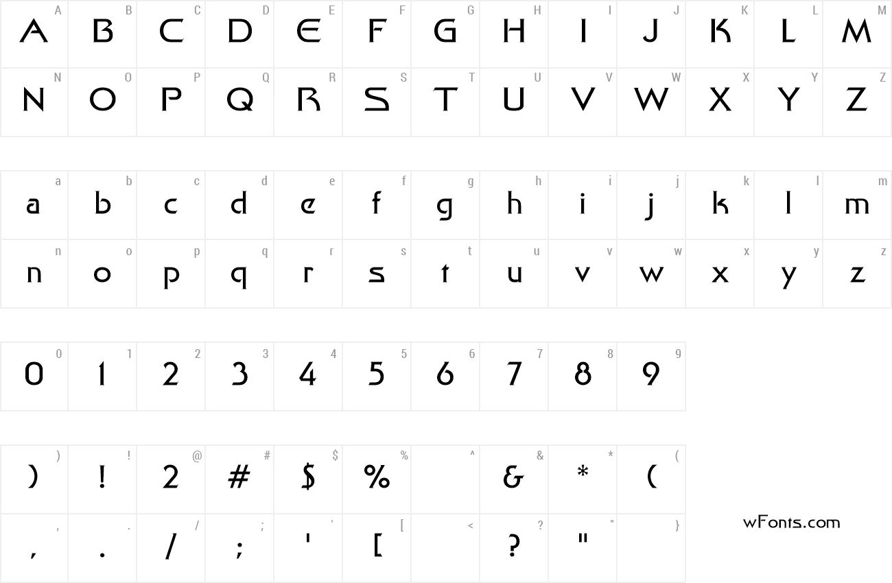 Stellar Font | wfonts.com - download free