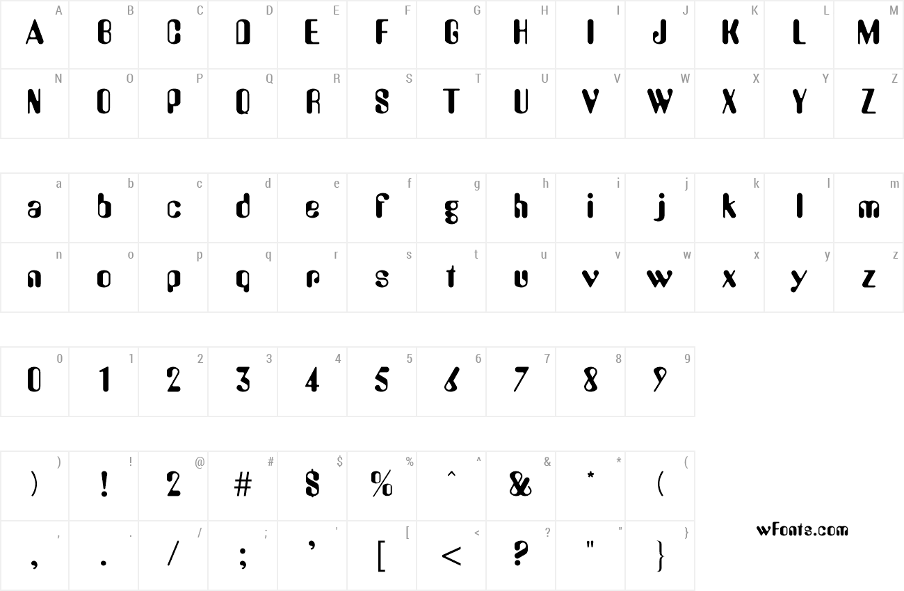 Svelte Font | wfonts.com - download free