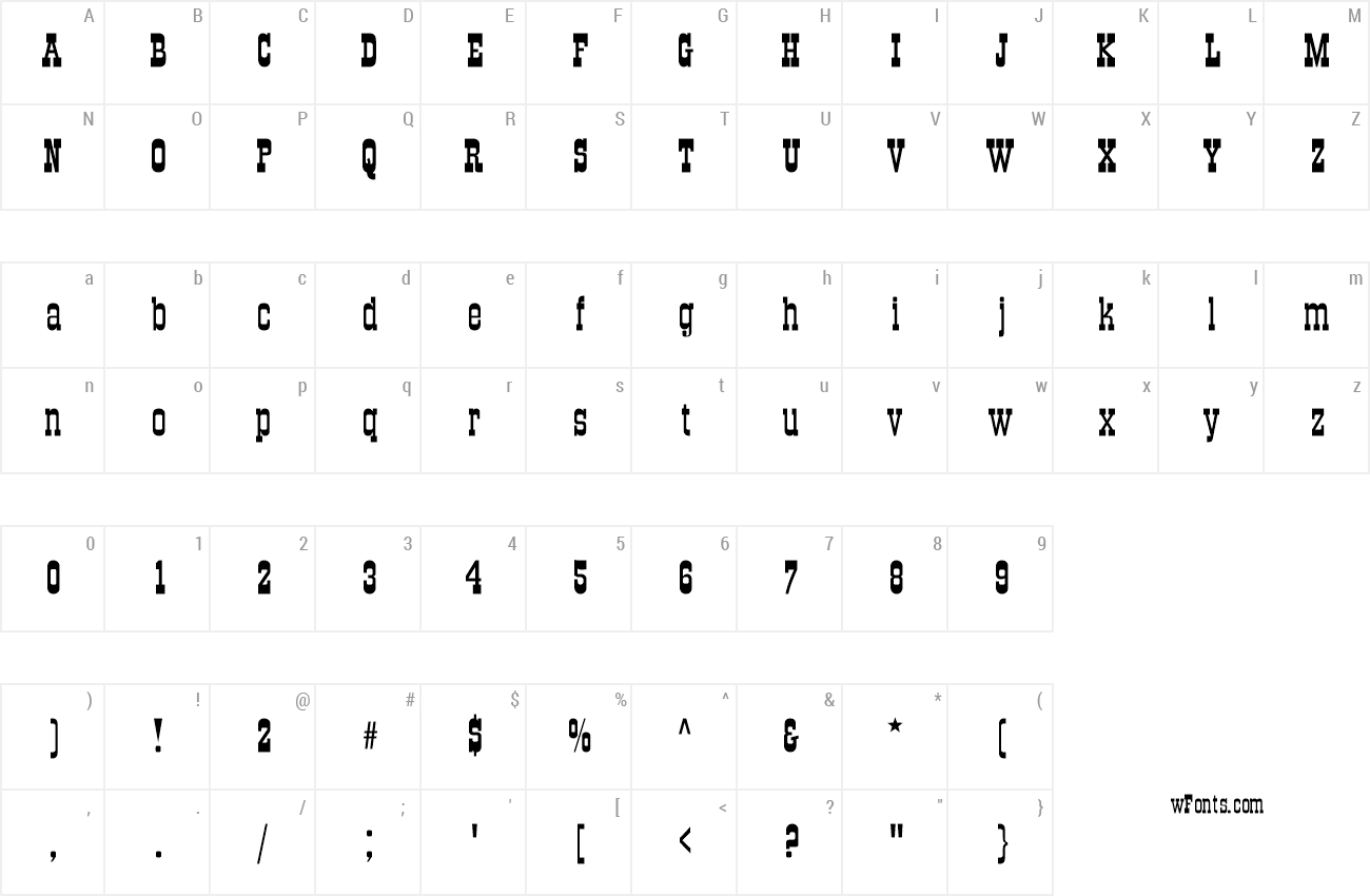 Uk_Beton Font | wfonts.com - download free