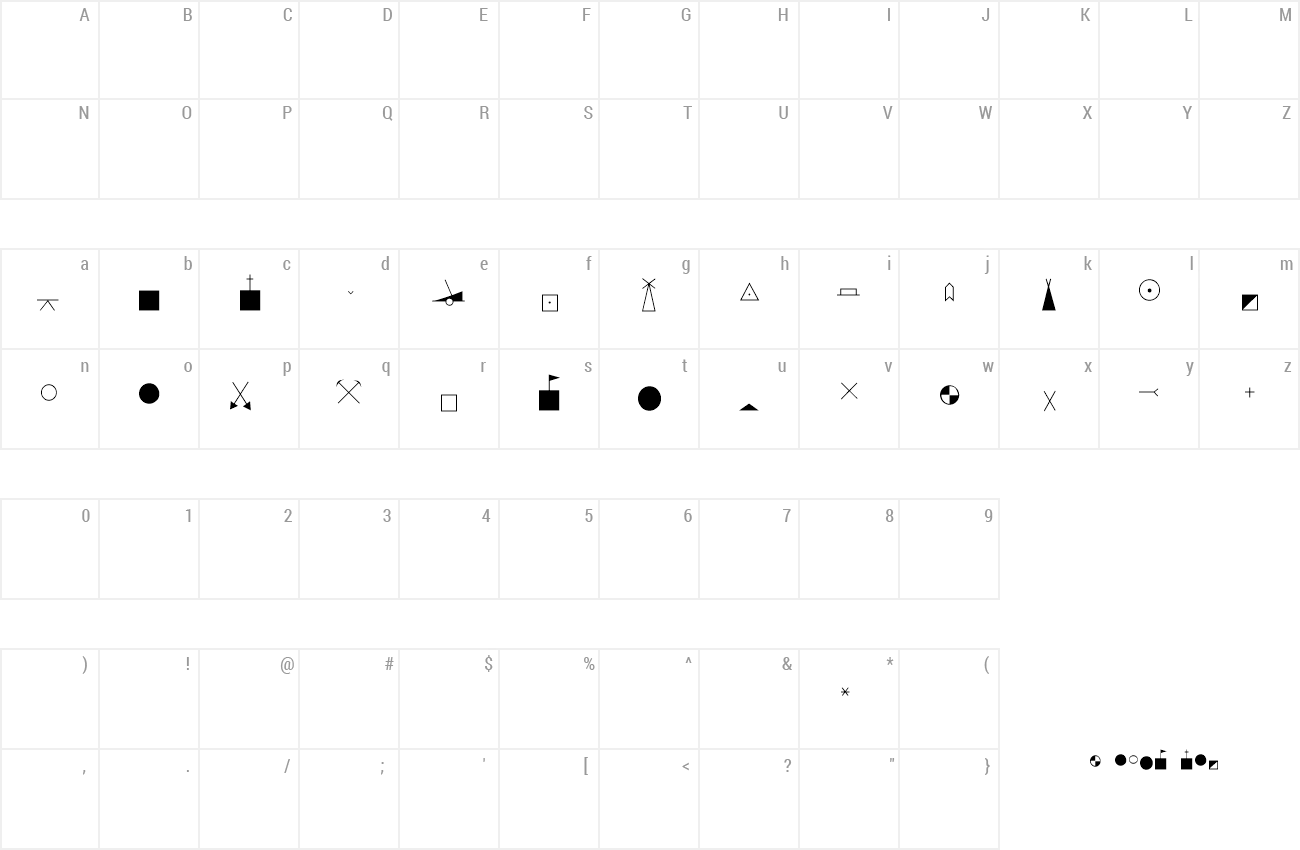 USGS Font | wfonts.com - download free