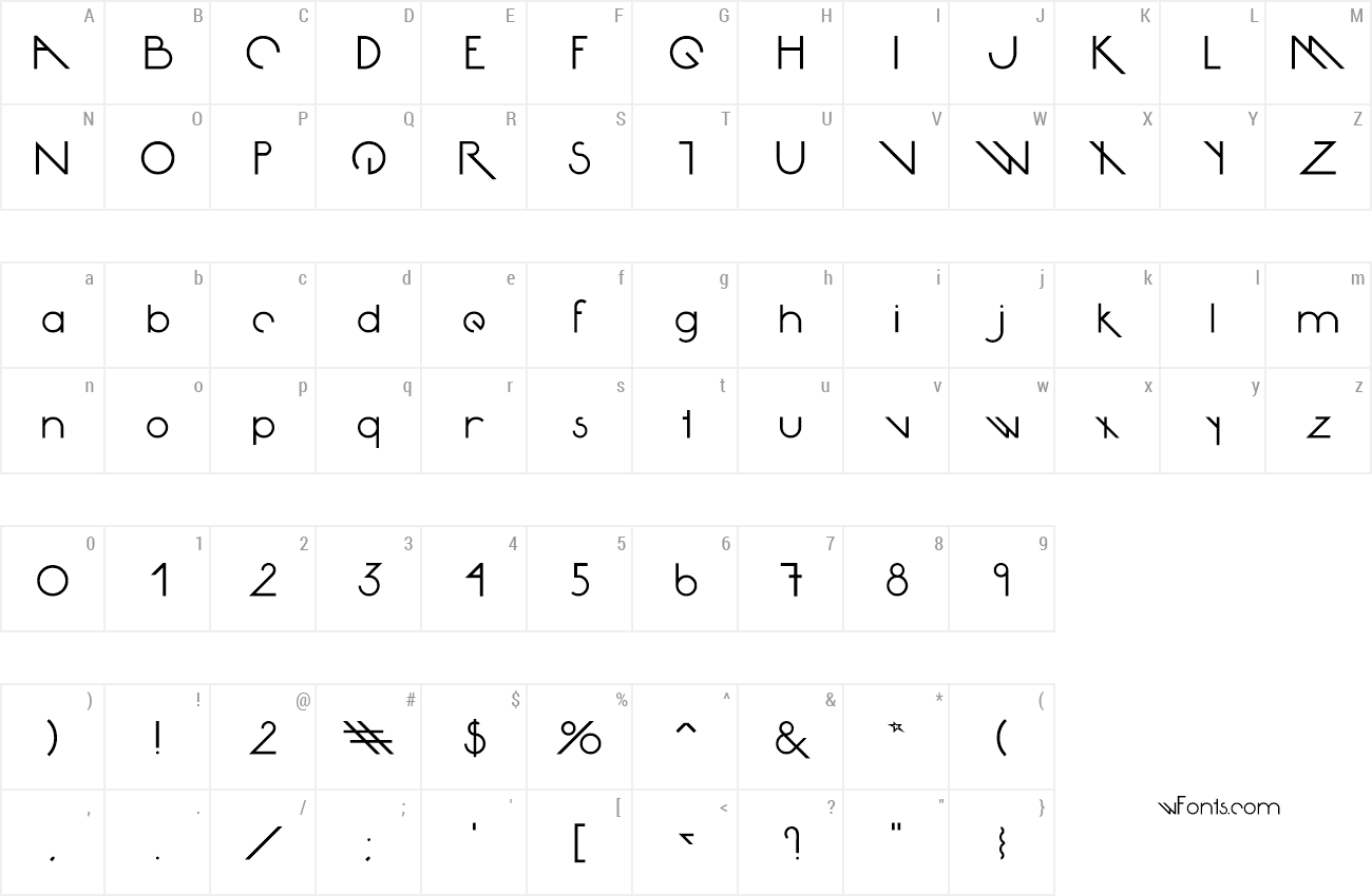 Avante Return Font | wfonts.com - download free