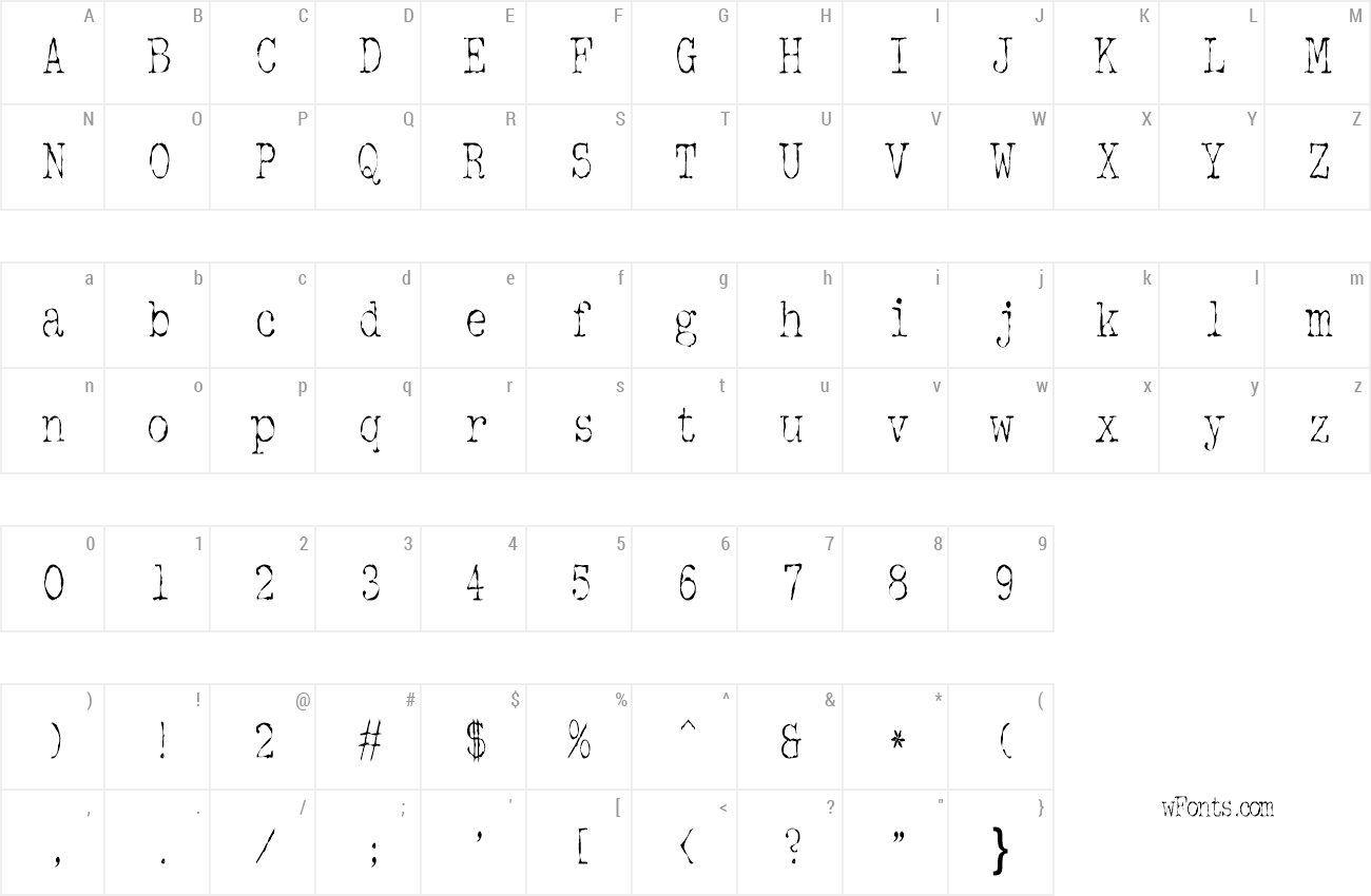 DetectiveCondensed Font | wfonts.com - download free