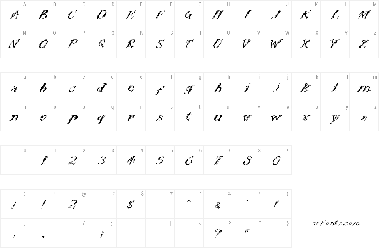 dhe root tree Font | wfonts.com - download free