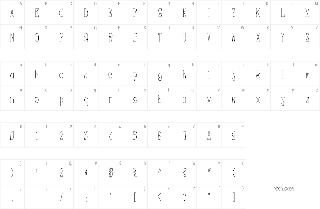 Nebula Font | wfonts.com - download free