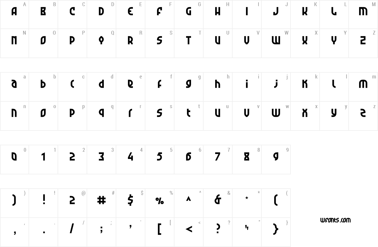 Garage Garbage Font | wfonts.com - download free