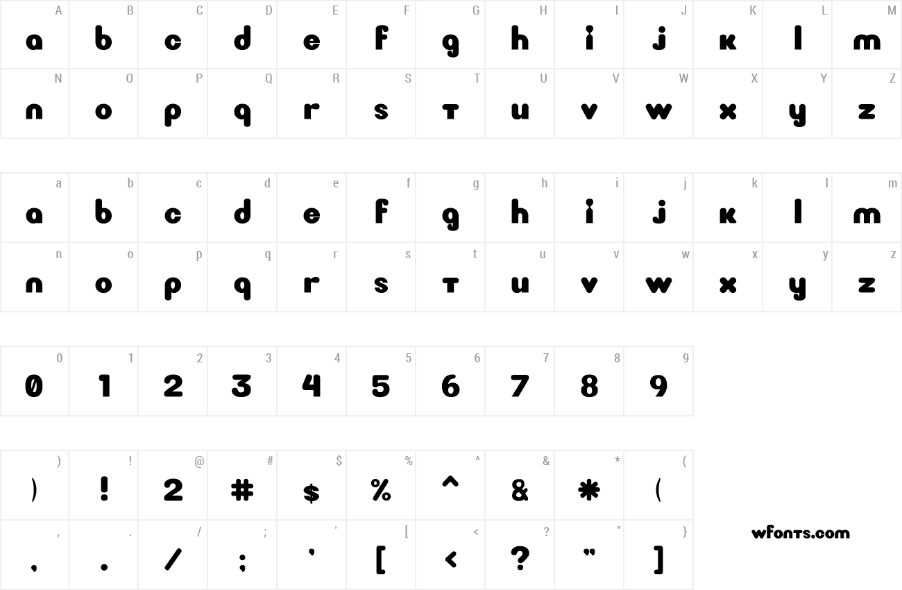 Lite Bulb Font | wfonts.com - download free