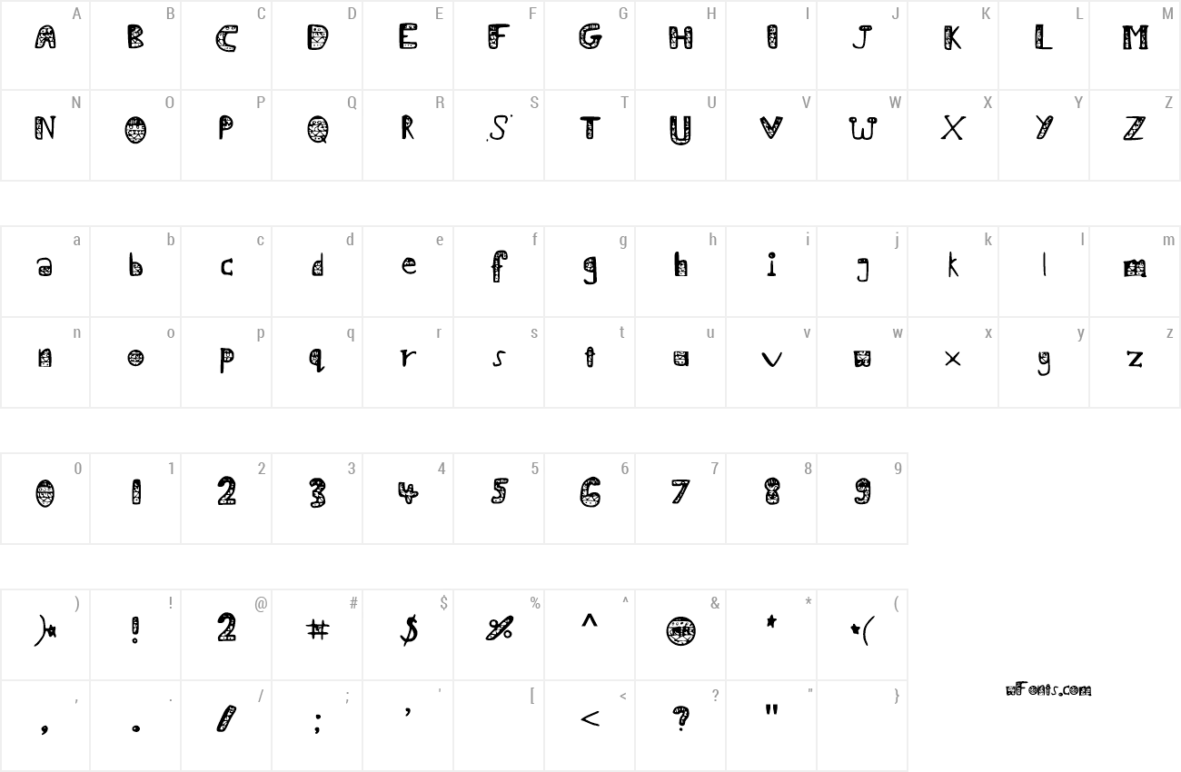 my_first_font___ Font | wfonts.com - download free